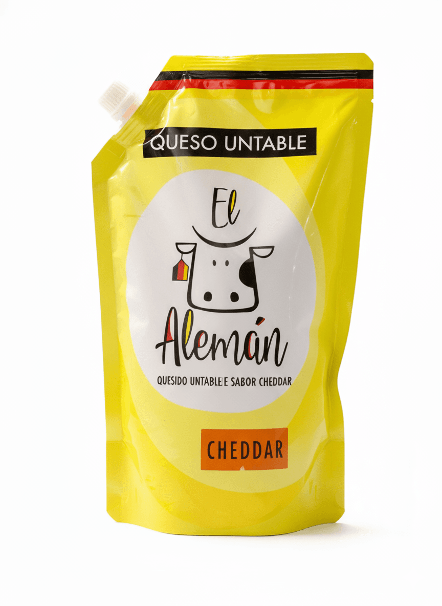 Queso untable cheddar EL ALEMAN – Carmix